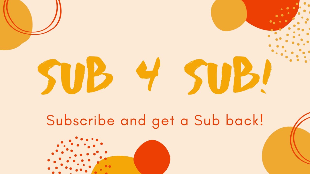 Sub 4 Sub! | Part 1 - YouTube