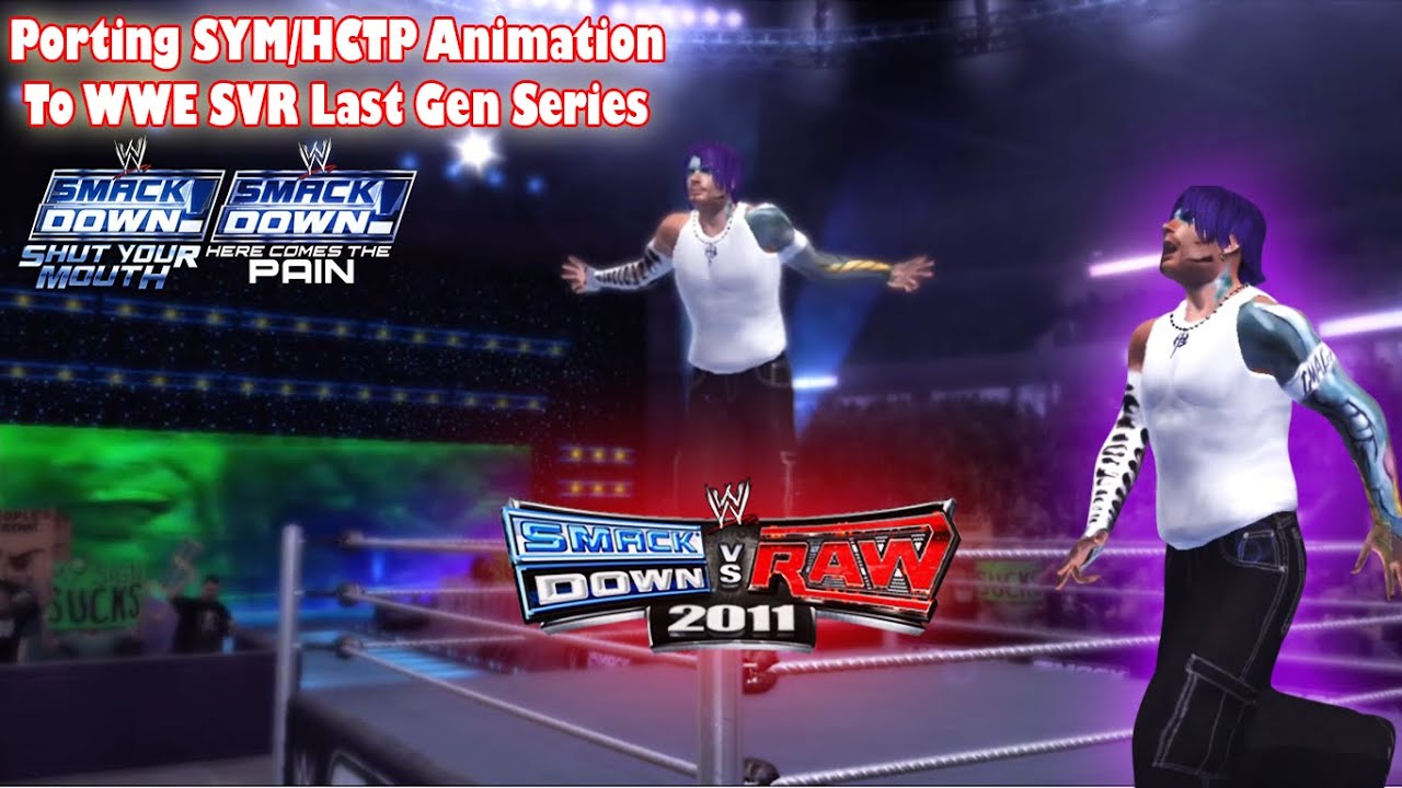 First Time Ever Porting SYM/HCTP Animation To WWE SmackDown! Vs RAW ...