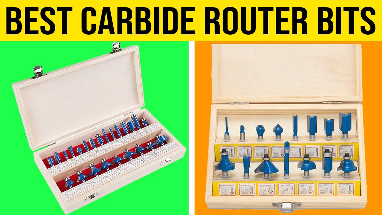 Top 5 Best Carbide Router Bits - YouTube