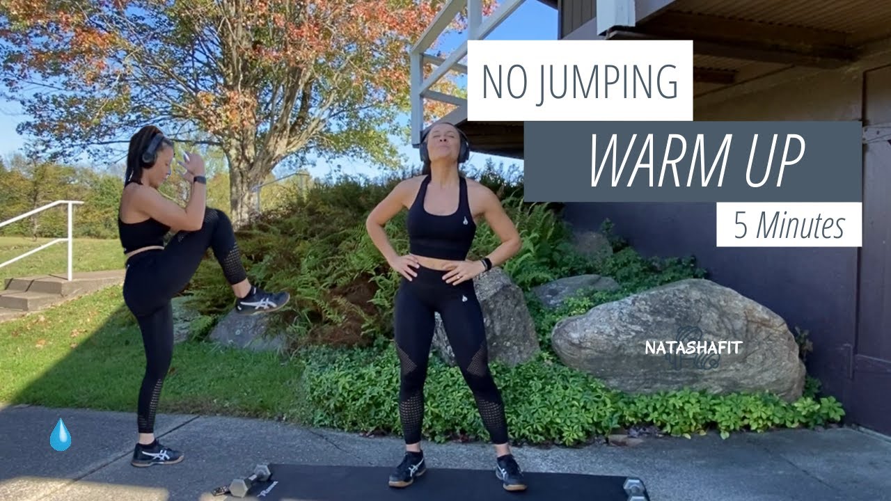 5 min Warm Up with No Jumping - YouTube