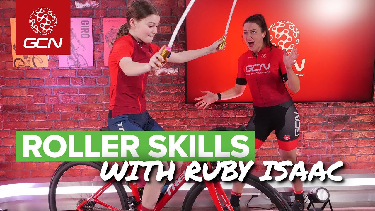 How To Improve Your Roller Skills | Ruby Isaac's Pro Cycling Tips - YouTube