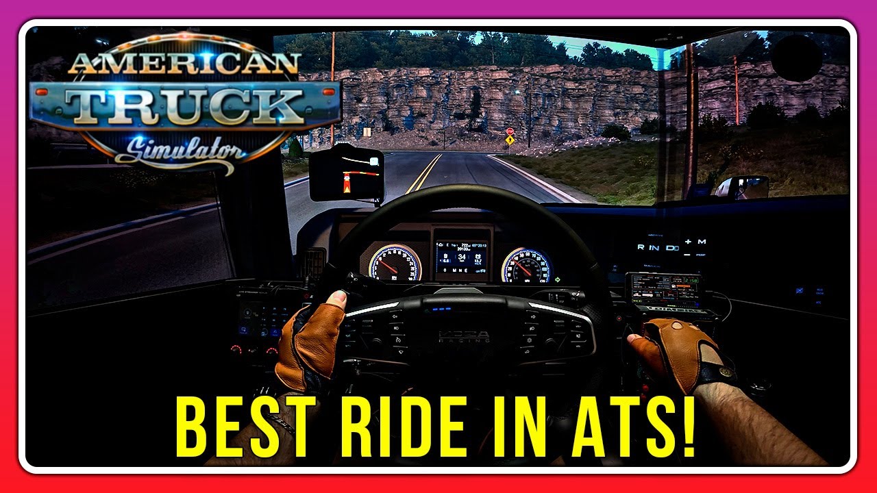 This Is What Immersive Trucking Looks Like – ATS Sim Setup! - YouTube