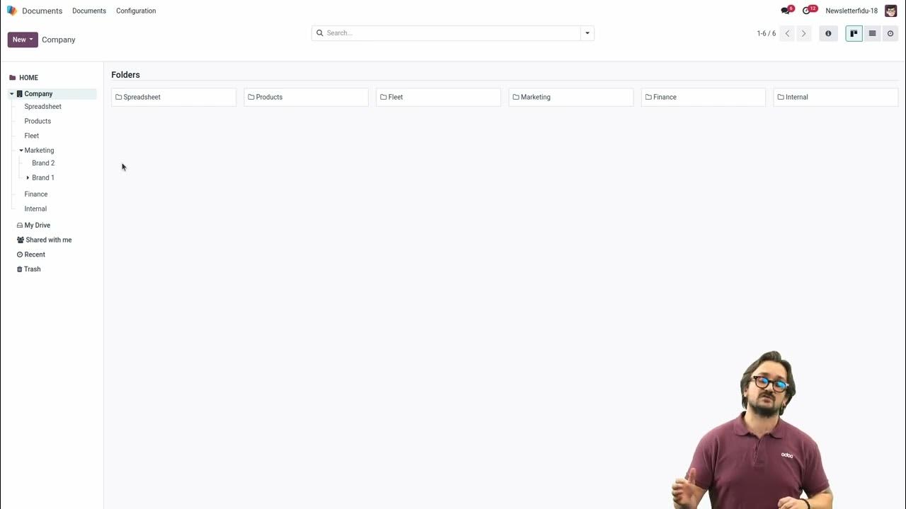 The new document application Part 1 - Structure & How to create a folder/subfolder? - YouTube