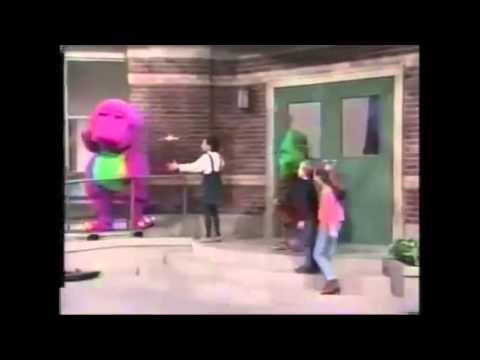 Barney comes to life (Hi Baby Bop (Let's Show Respect!)) - YouTube