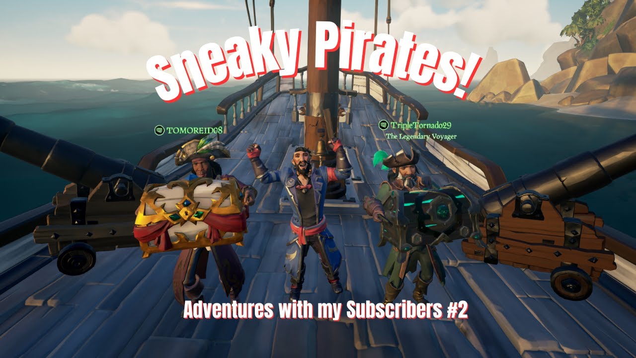 Sneaky Pirates// Adventures with my Subscribers 2 - YouTube