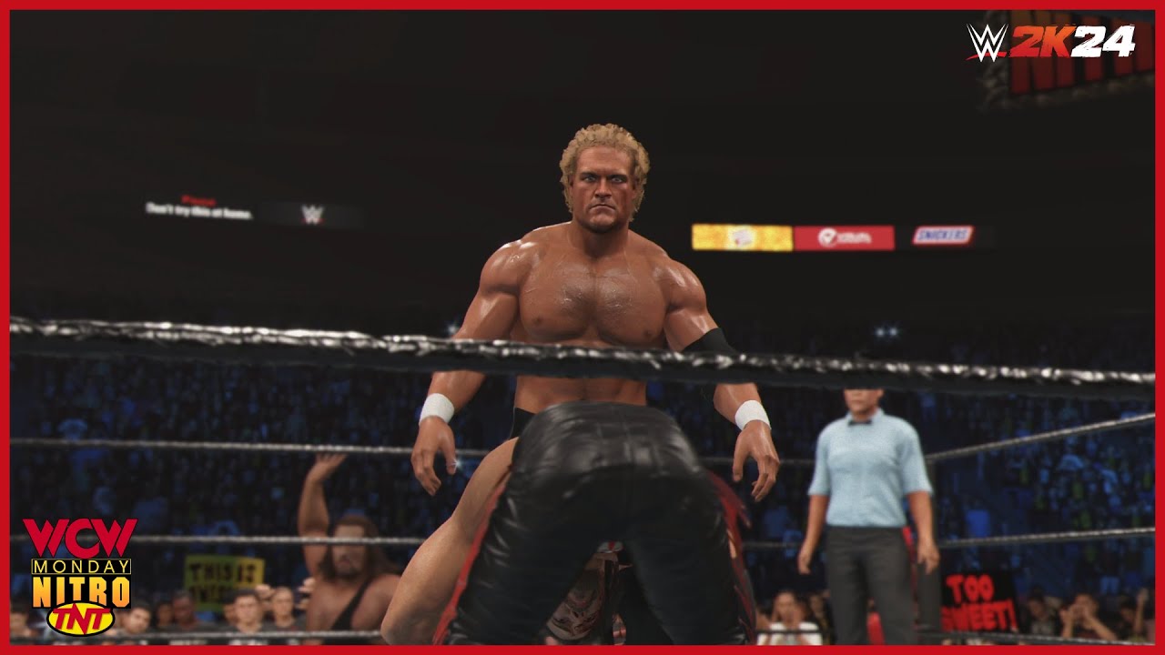 WWE 2K24 / No. 1 Contender’s Match / Sid vs The Giant vs Kevin Nash - YouTube