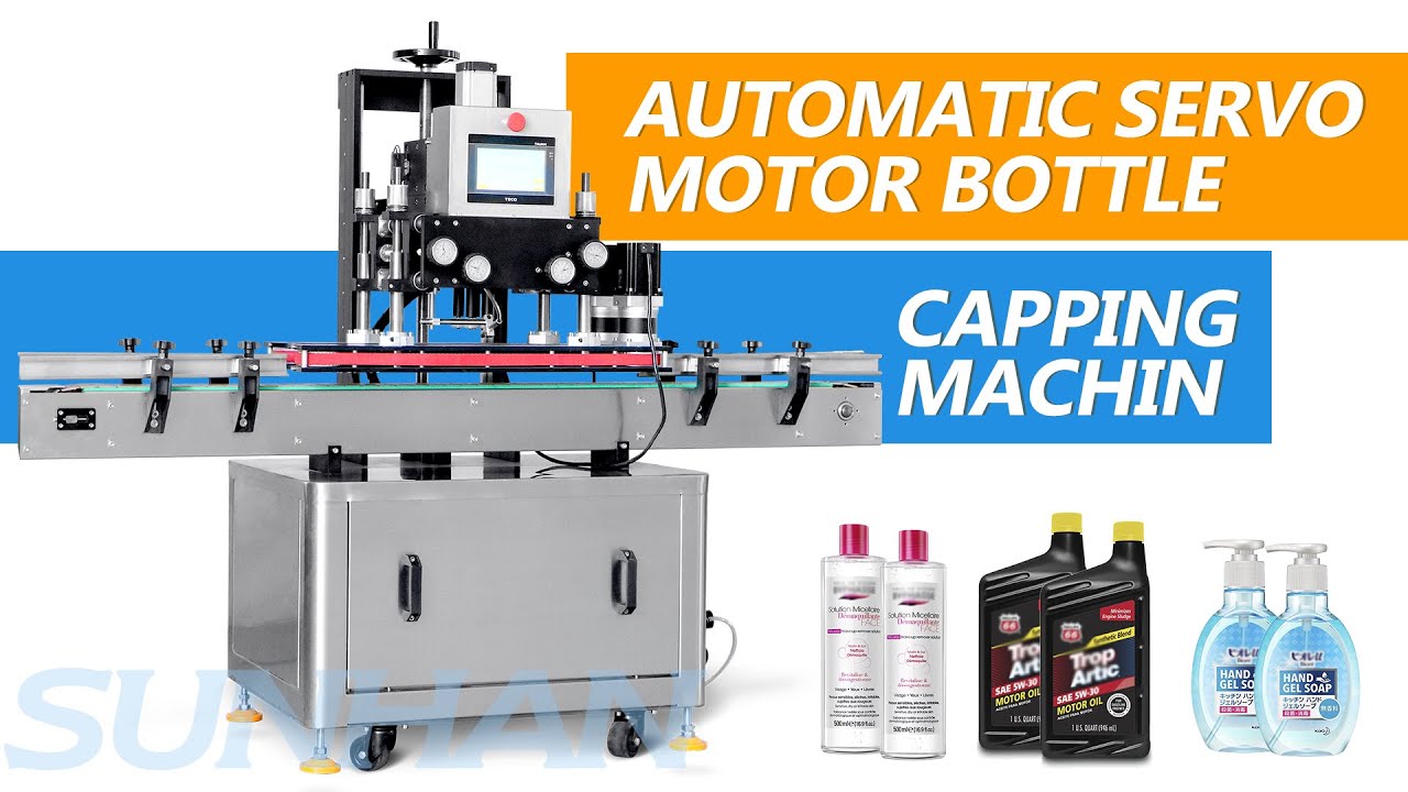 How To Use High Speed Bottle Capping Machine To Package Shampoo Bottles ...