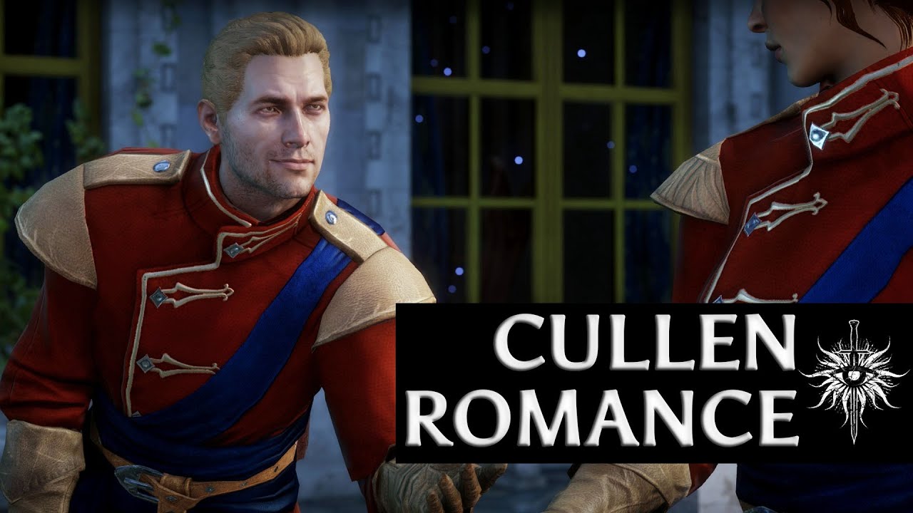 Dragon Age: Inquisition - Cullen Romance - Dancing with Cullen - YouTube