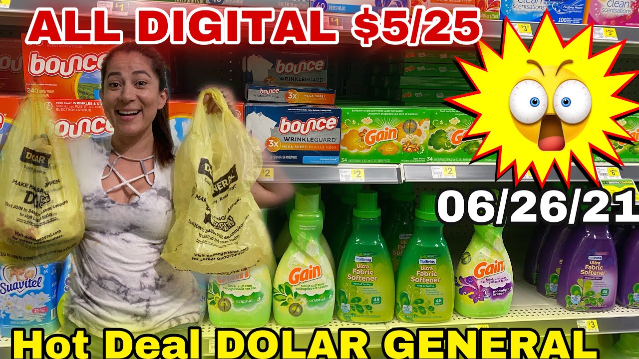 🔥Dollar General Cheap Deals 6/26/21! All Digital Deals! ** OMG**😱 - YouTube