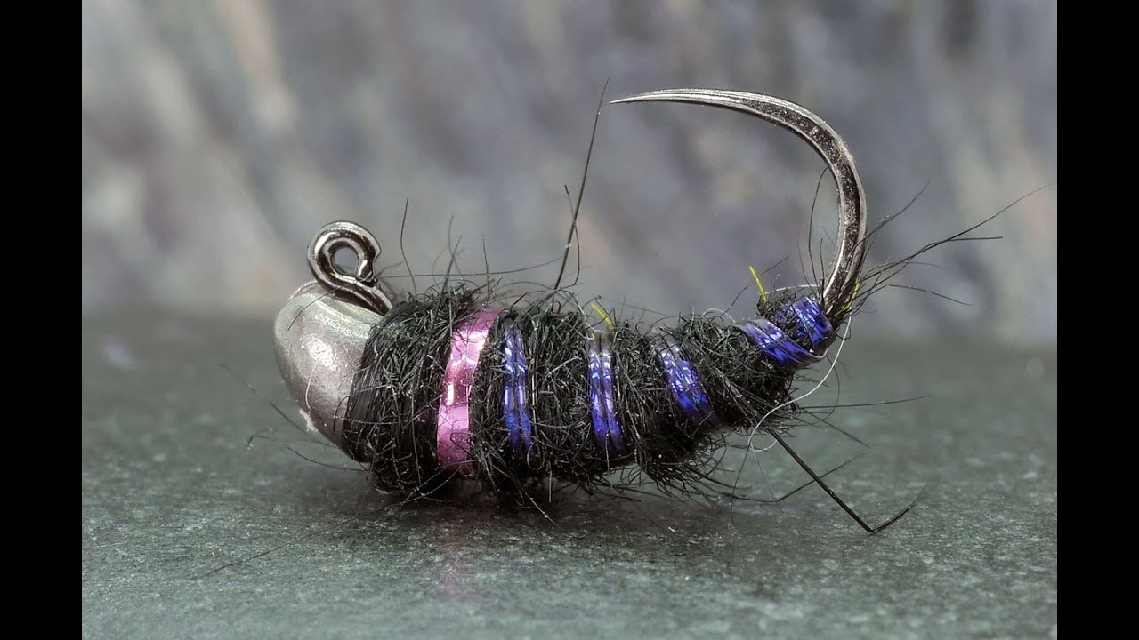 How to tie a small effective Bug for Trout or Grayling - YouTube