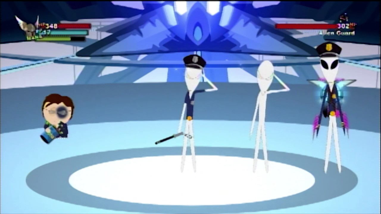 South Park: The Stick of Truth Boss # 12: The Alien Chief of Security ...