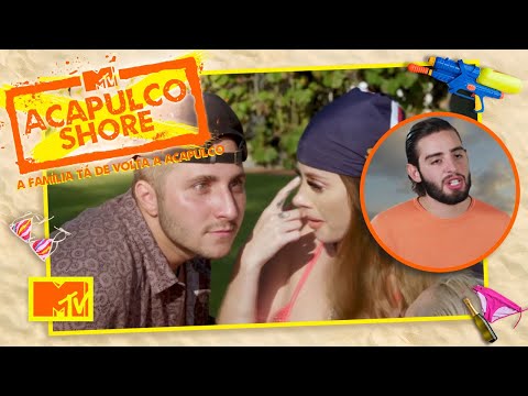 Nacha FLERTA com Novinho e Diego fica CHUPANDO O DEDO | MTV Acapulco Shore T8