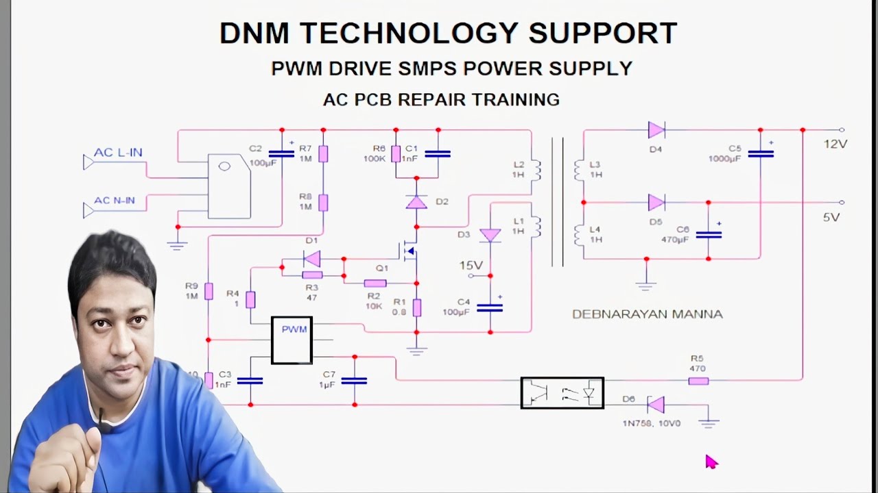 AC pcb Repair Course | Live Now | DNM Technology support 🙏 - YouTube