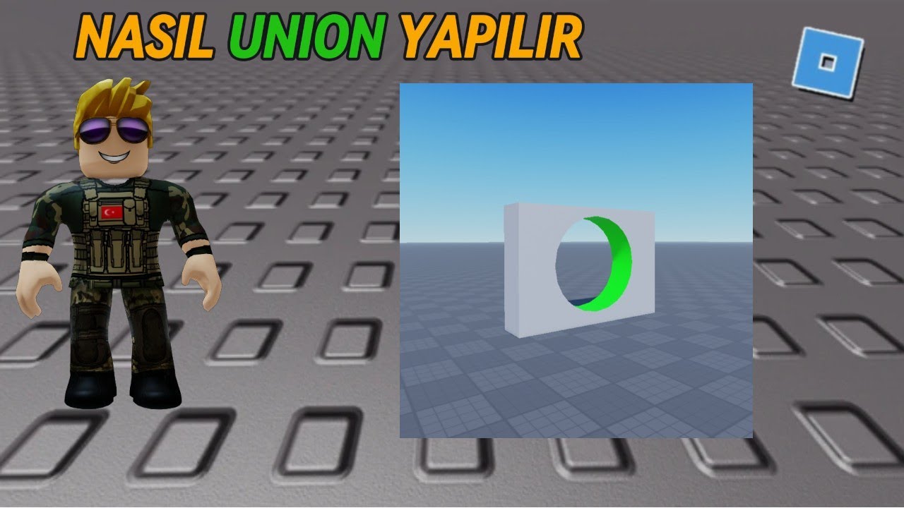 Roblox Studioda nasıl Union yapılır?🤔[Roblox Studio dersleri🟡TheCinar ...