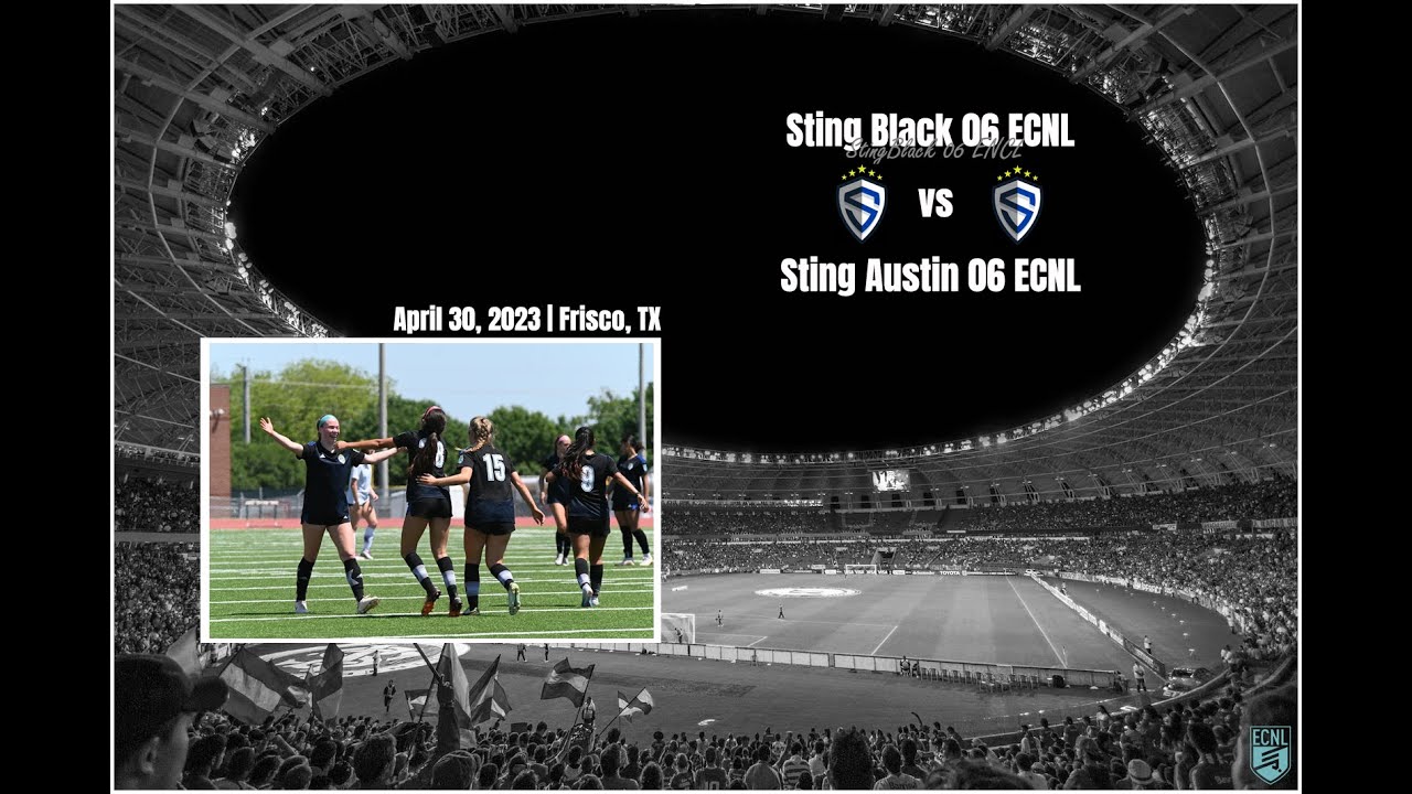 Sting Black 06 ECNL vs Sting Austin 06 ECNL - YouTube
