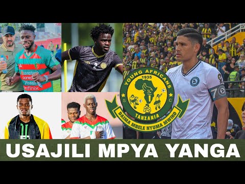 Tazama Orodha Ya WACHEZAJI WAPYA 5 WAKIMATAIFA Waliosajiliwa YANGA Dirisha Kubwa la Usajili 2026/27