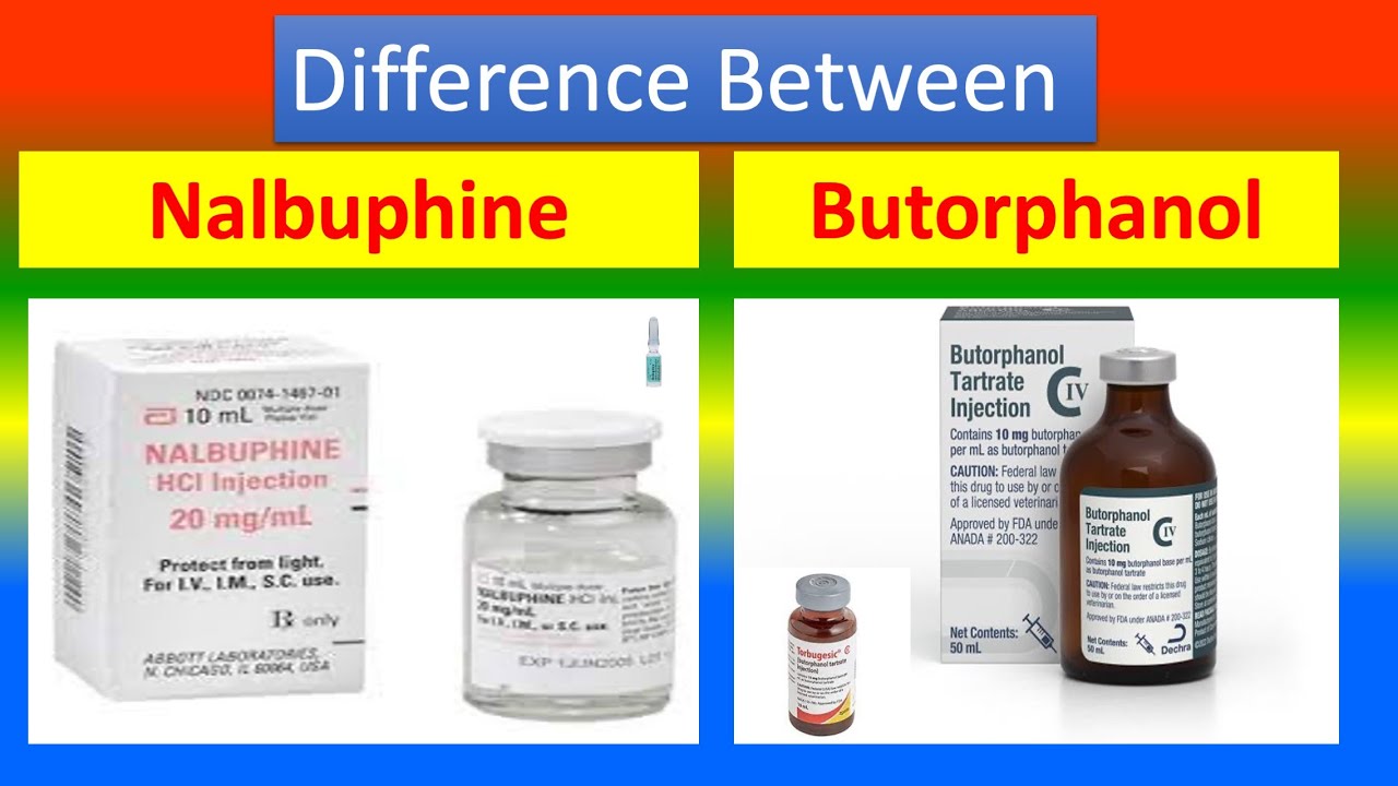 Distinction between Nalbuphine and Butorphanol - YouTube