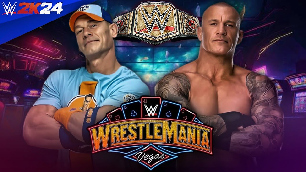 WWE 2K24 - JOHN CENA vs RANDY ORTAN - No Holds Barred Match - 60 FPS ...