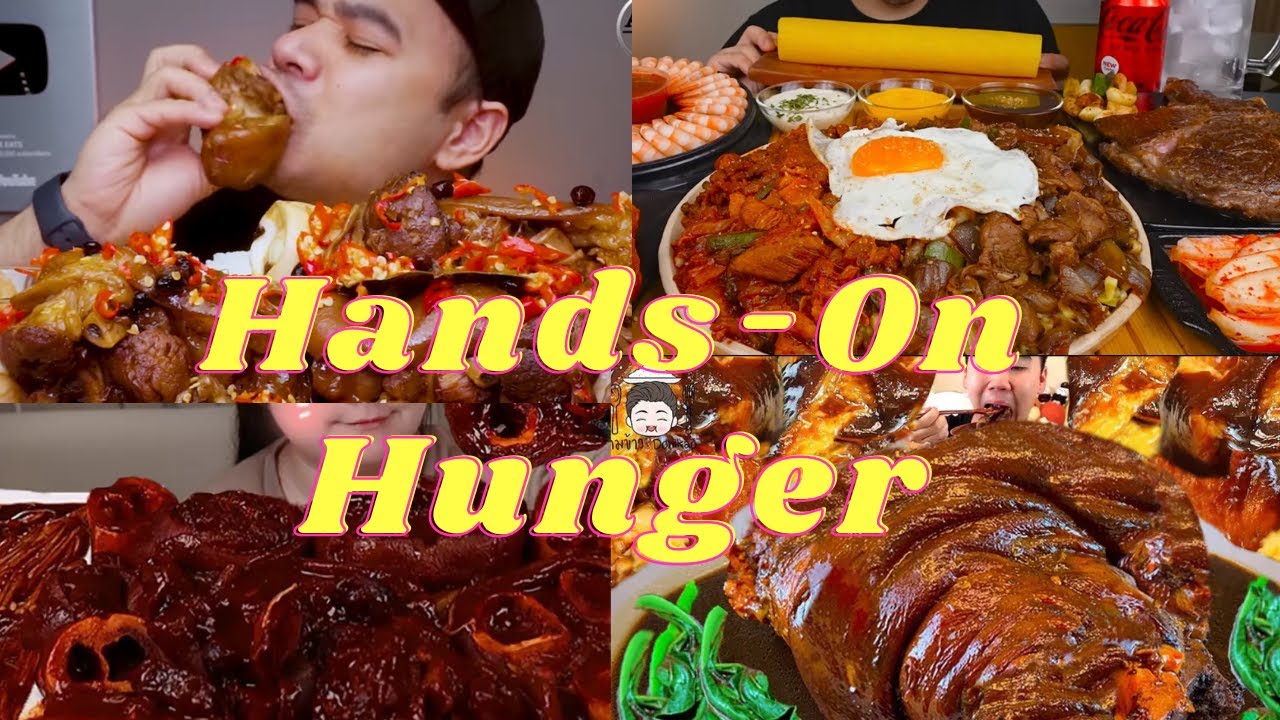 Mukbangers Who Ditches Utensils To Eat With Hands..🥘🍜🔥 - YouTube