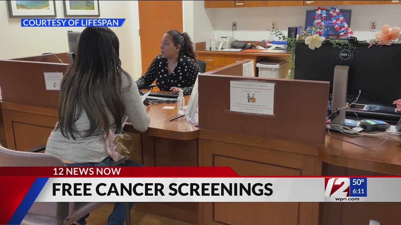 Lifespan event offers free cancer screenings - YouTube