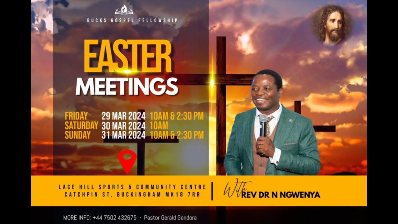 Easter Meetings - Rev. Dr. Ngwenya (Bulawayo, Zimbabwe) - YouTube