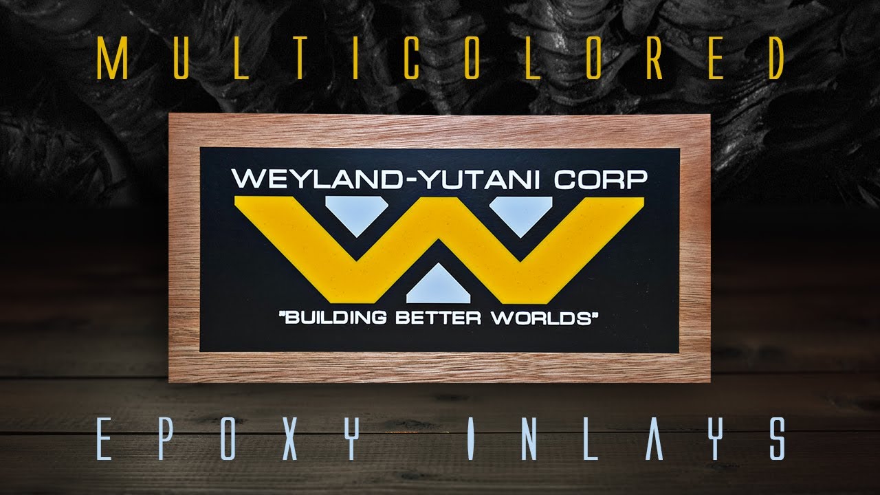 Multicolored Inlays - CNC Epoxy 101 - YouTube
