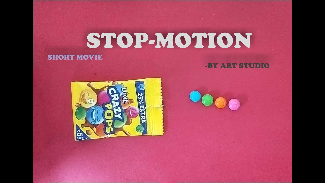 Stop motion candy Film 🍬#artwork#Popart#stopmo#motion#motionfilm stop ...