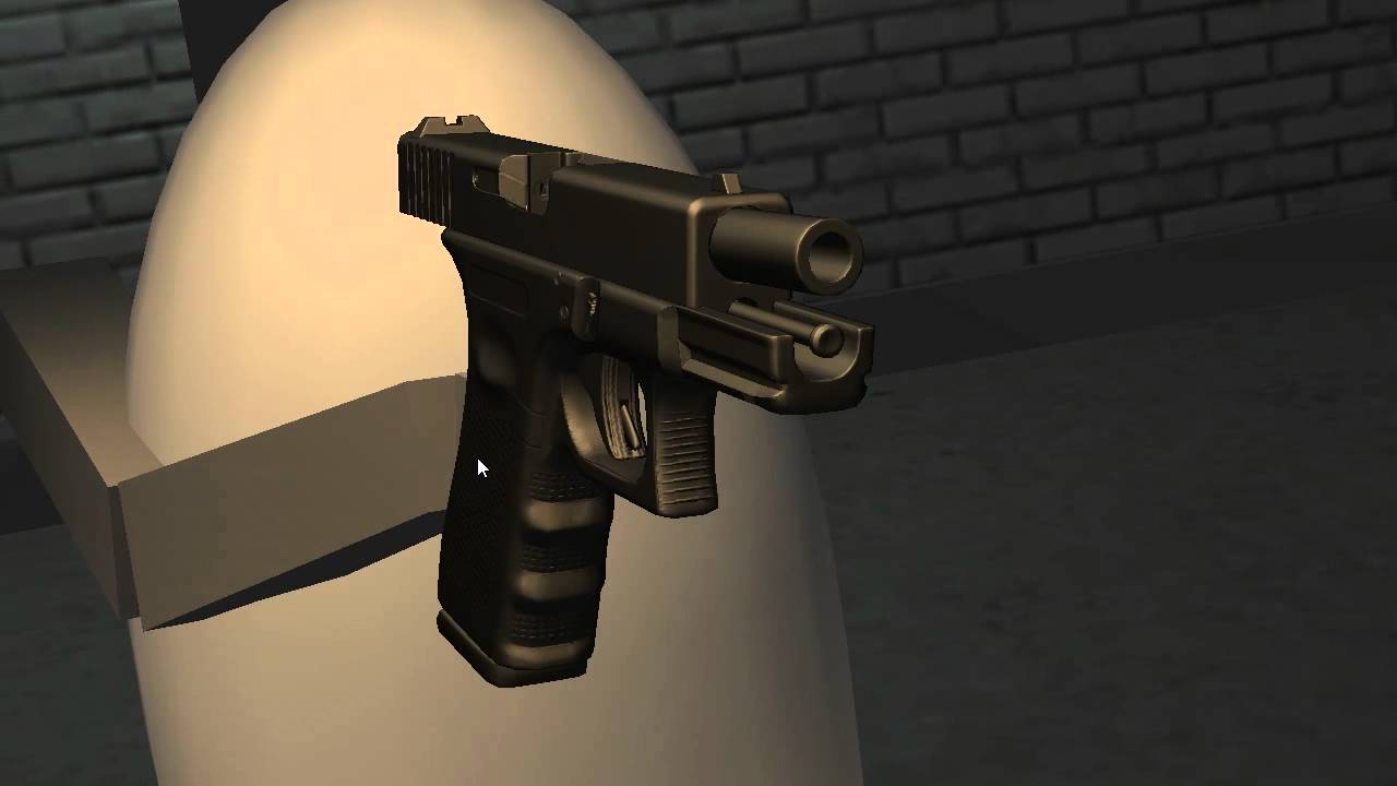glock 19 unity game engine - YouTube