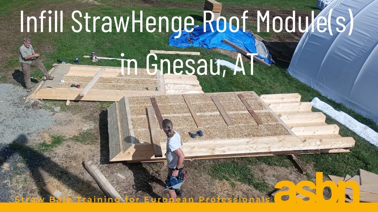 Infill StrawHenge Module(s) in Gnesau, AT - YouTube