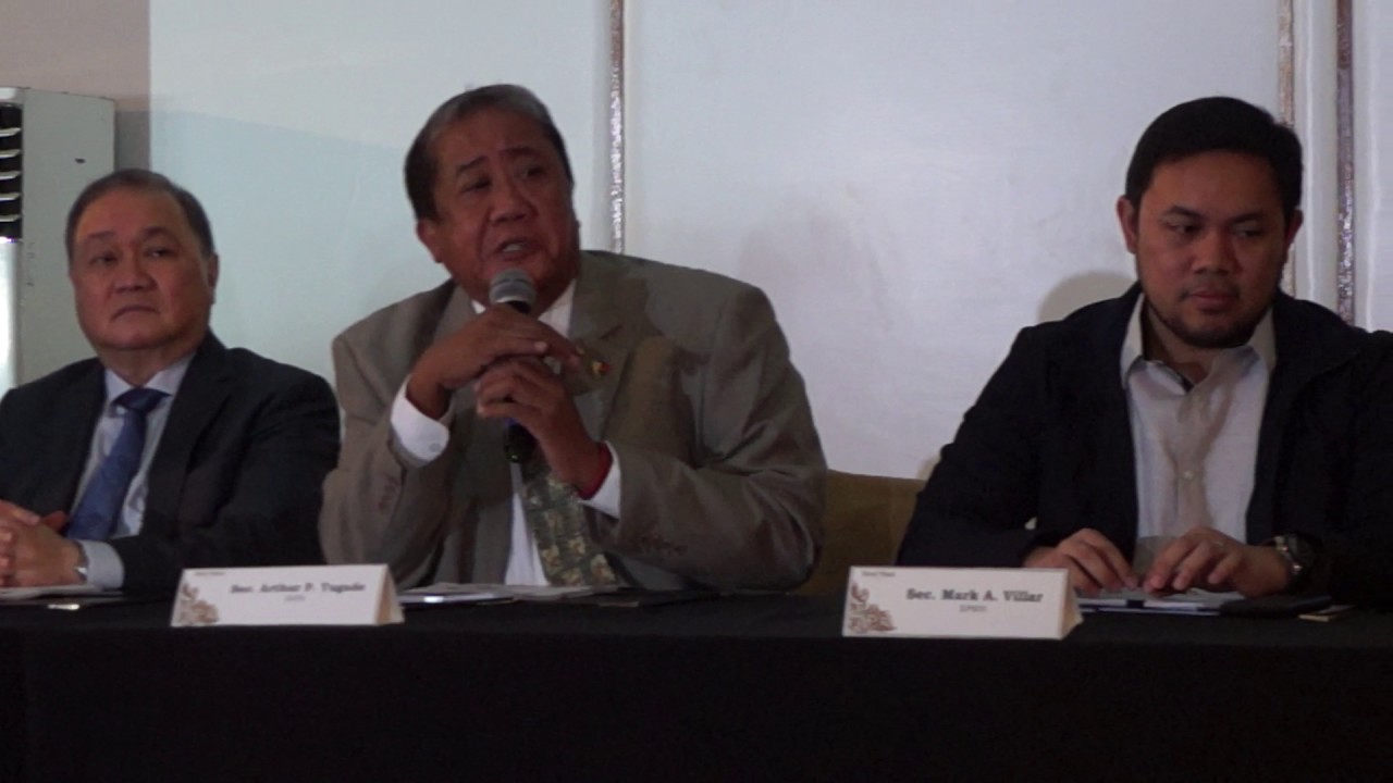 Common Station MOA Signing - Message of DOTr Sec. Art Tugade - YouTube