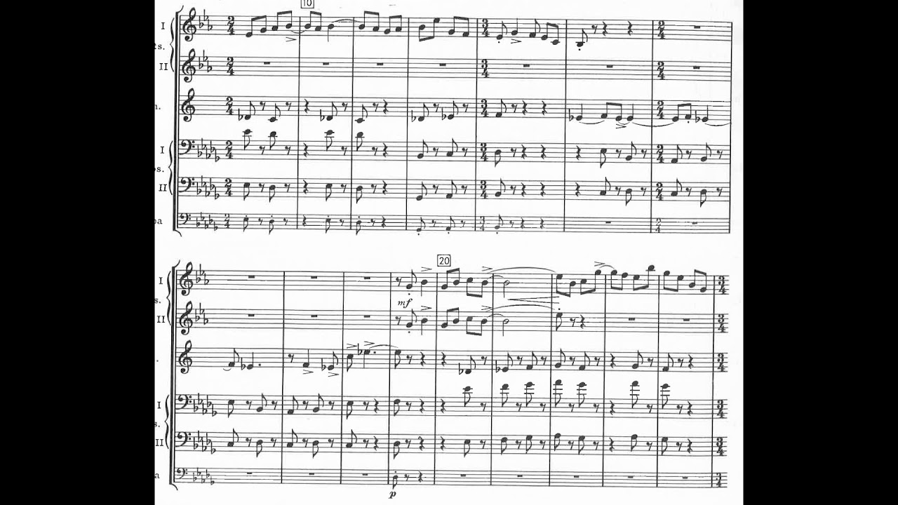 Ingolf Dahl - Music for Brass Instruments (1944) [Score-Video ...