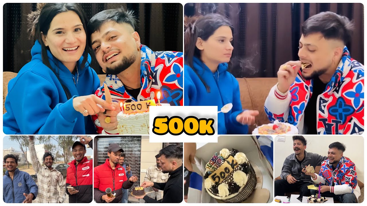 500k Family Completed On Instagram😍 ️🙏 Shivani De Ghar De V Aye Ajj😍 || Ankush Thakur || (vlog-8 ...