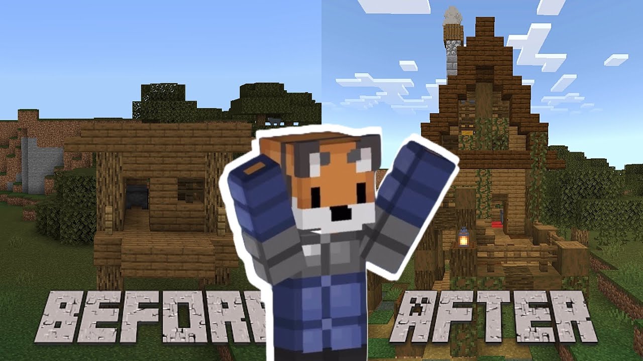 Transforming A Swamp Hut | Minecraft Structure Revamp (Ep. 1) - YouTube