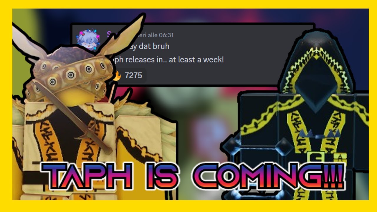 TAPH IS COMING!! NEW UGC?! NO UPDATE?! | Forsaken News - YouTube