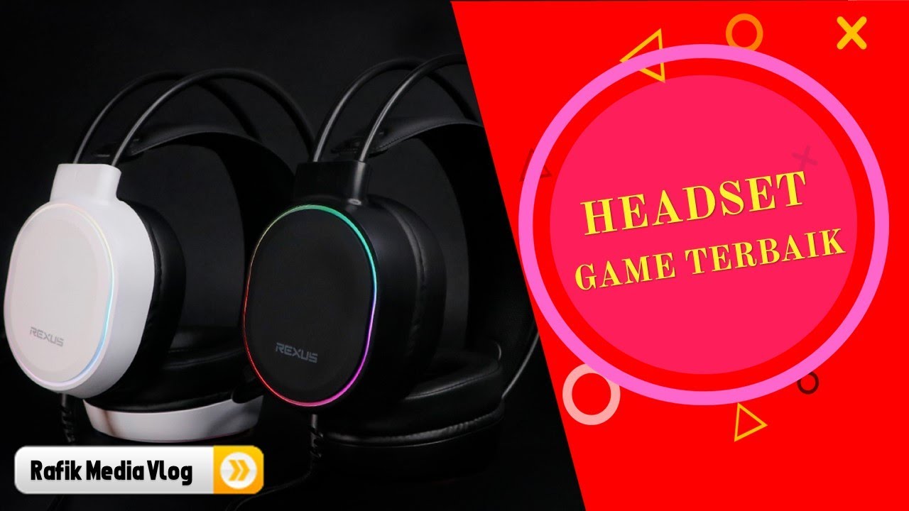 HEADSET GAMING TERBAIK REXUS THUNDERVOX HX9 DENGAN LAMPU LED DAN ...