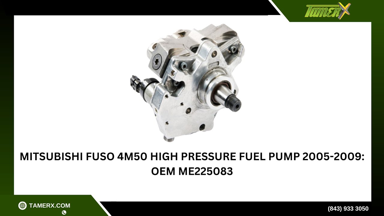 Mitsubishi Fuso 4M50 High Pressure Fuel Pump 2005-2009 OEM: ME225083 ...