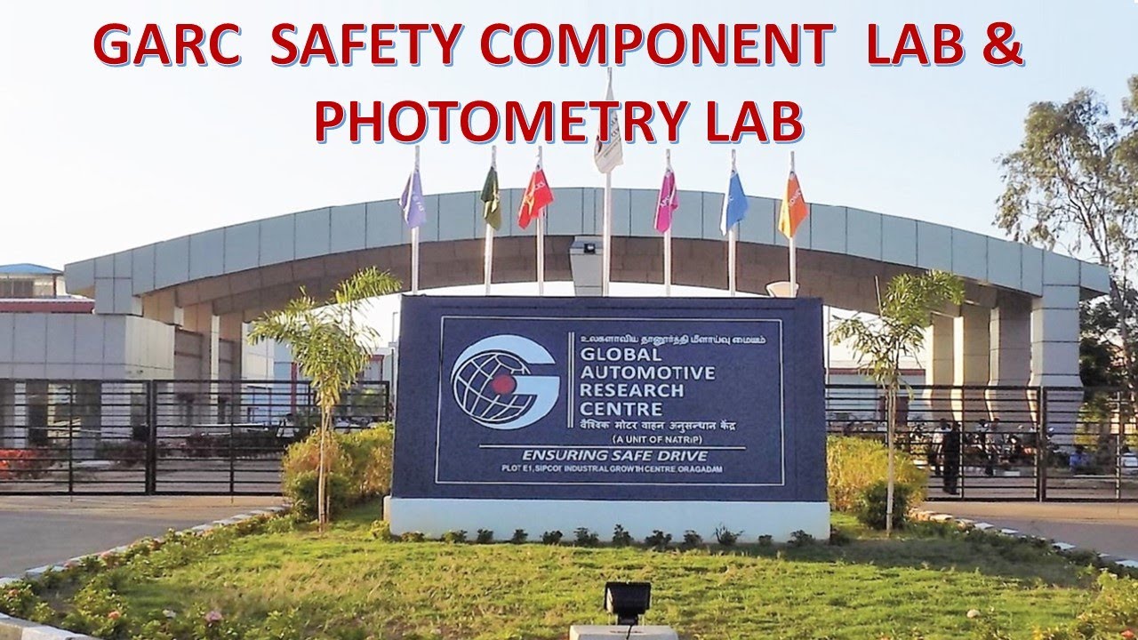 GARC Safety Component Lab & Photometry Lab - YouTube