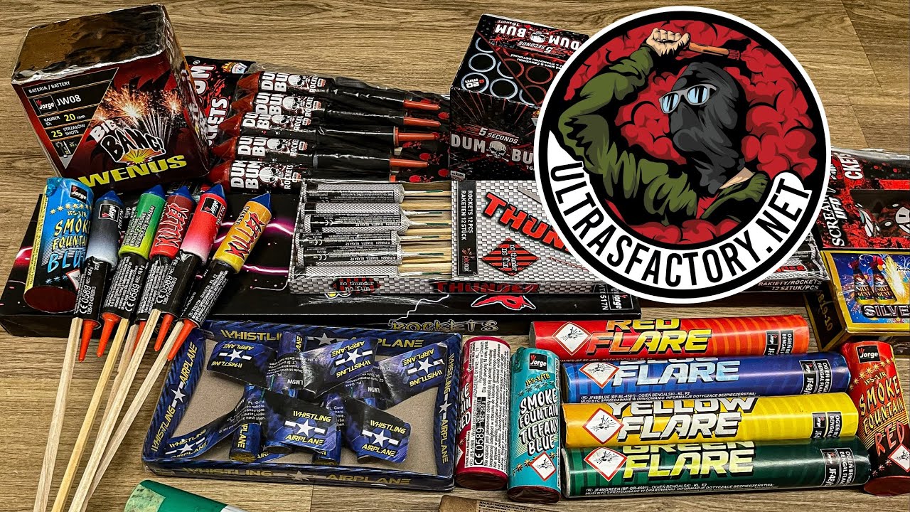 Ultrasfactory Feuerwerk unboxing sicherster Polenshop für Silvester ...
