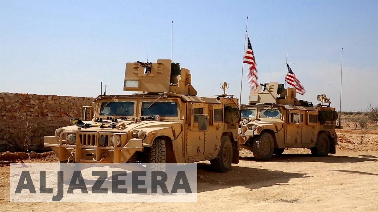 Hundreds of US marines deployed to Syria - YouTube