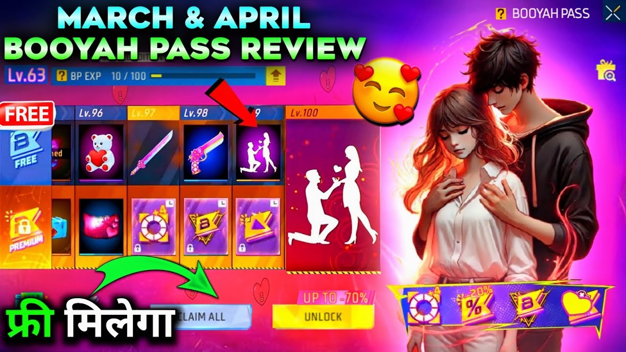 March booyah pass free fire 2025 |Next Booyah Pass Free FirePass Free ...
