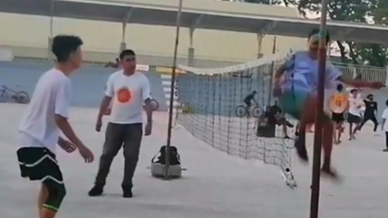 Laro tayo ng Sepak Takraw #sepaktakraw - YouTube