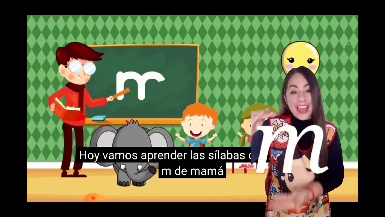 Sílabas con la letra Mm de mamá - YouTube