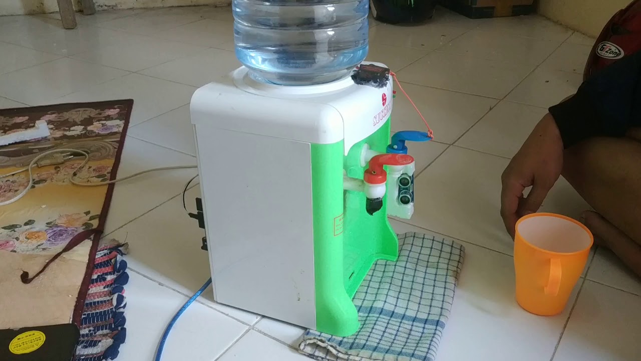 Mikrokontroler dispenser otomatis berbasis arduino dengan menggunakan ...