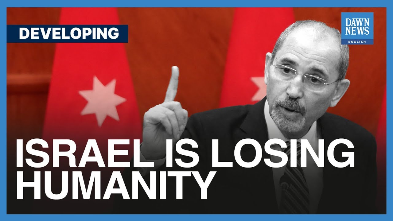 “Israel Is Losing Humanity”: Jordanian Foreign Minister Ayman Safadi ...