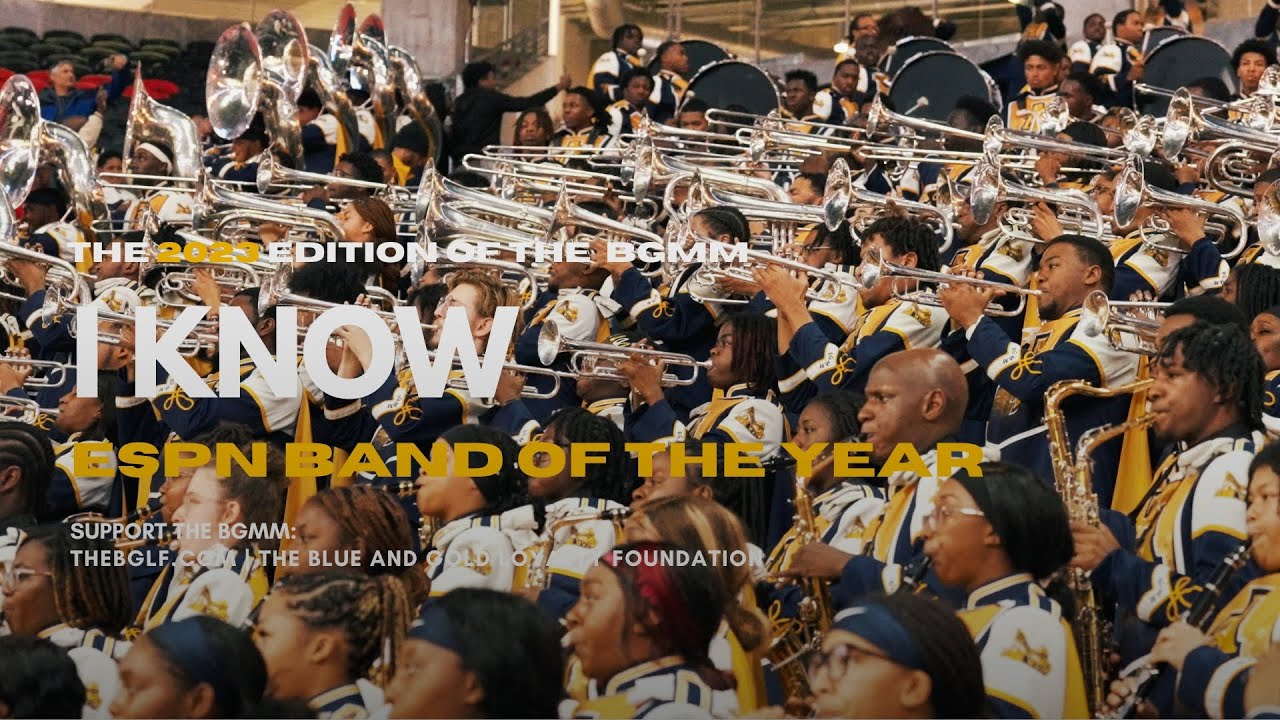 NCAT - I Know x Travis Scott | ESPN BAND OF THE YEAR 2023 - YouTube