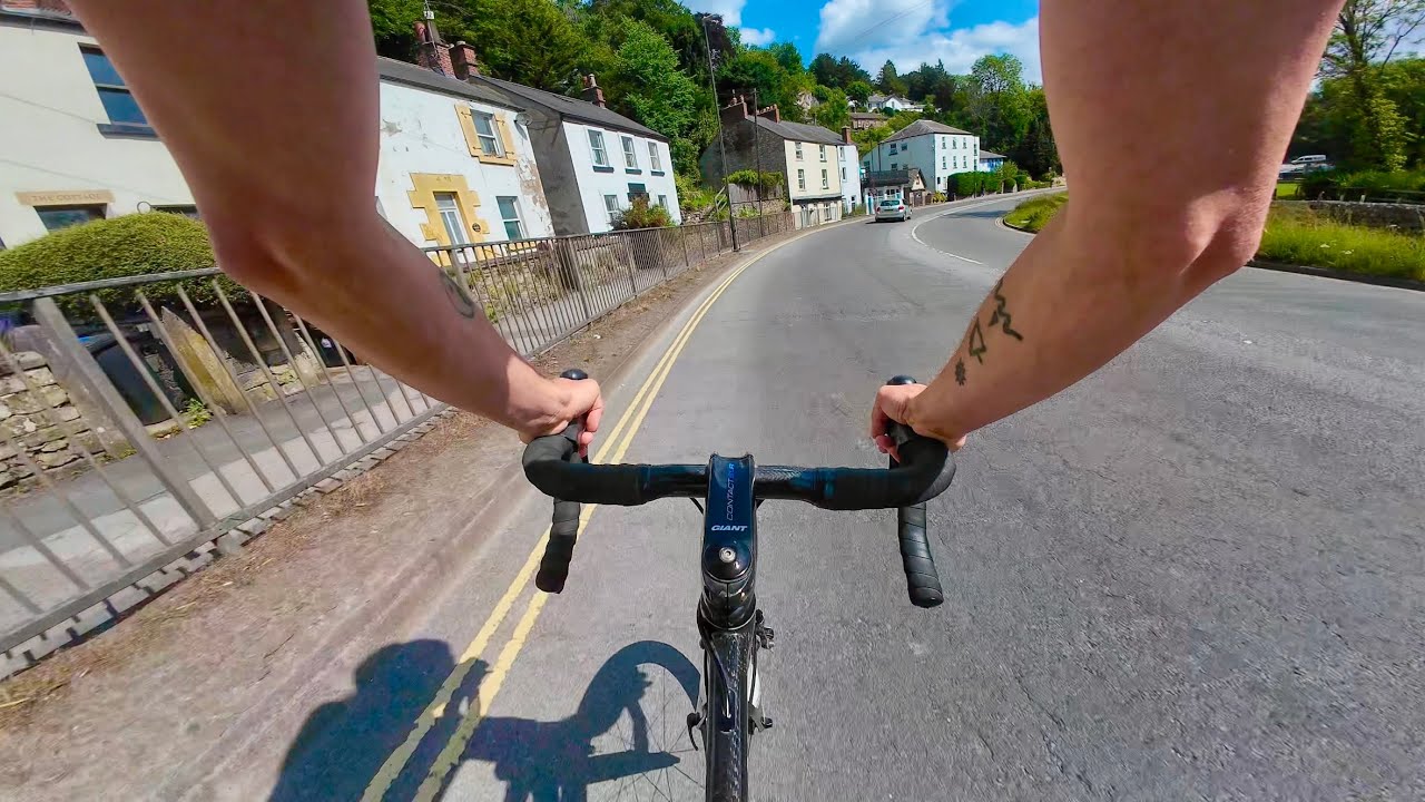 Cycling Through Matlock Bath in 4k 60fps - YouTube