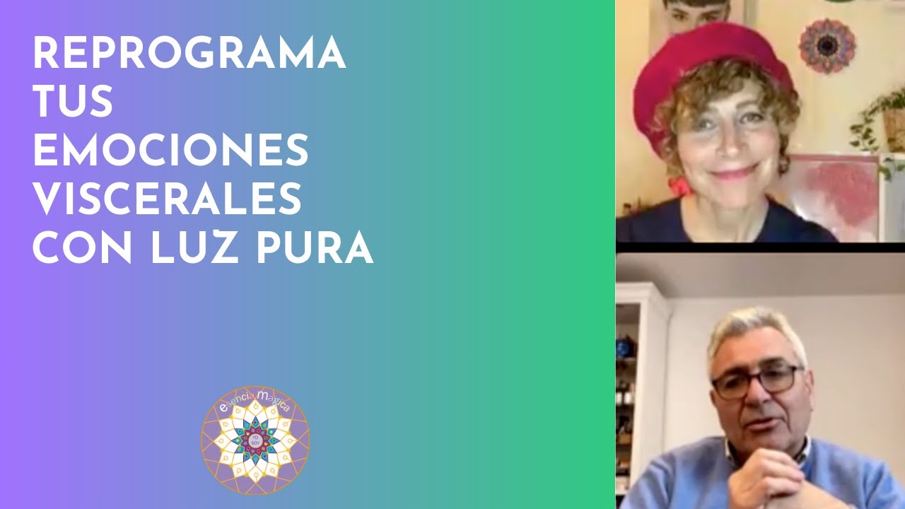 Reprograma tus emociones viscerales con Luz Pura - YouTube