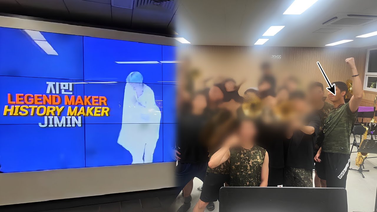 Jimin made this history by being drafted into the military to make ARMY ...