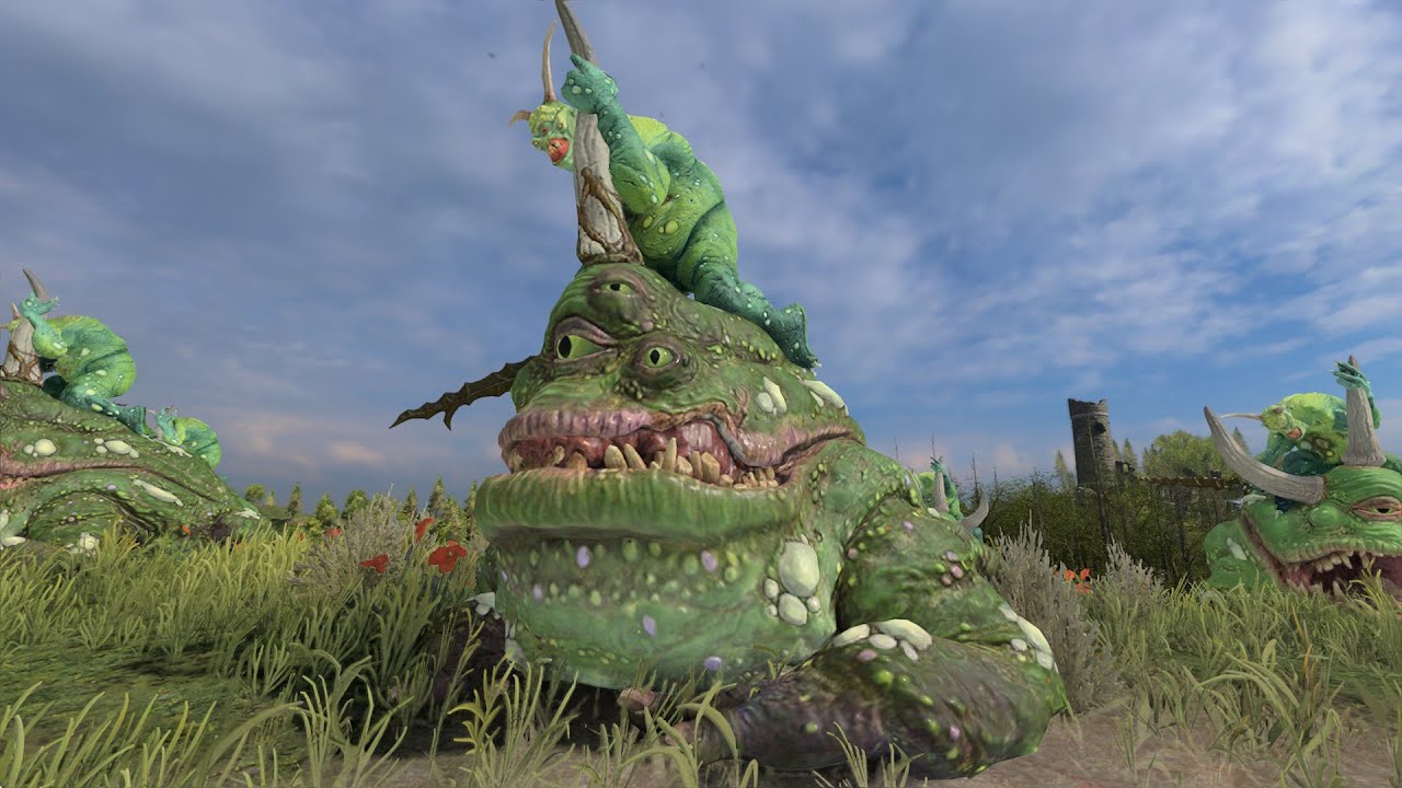 Barons Of the Bog Idle Animations | Total War Warhammer 3 - YouTube