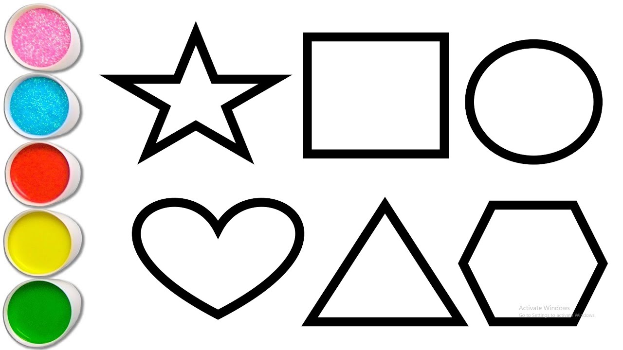 Learn 2d shapes for kids | Preschool learning videos for kids ...